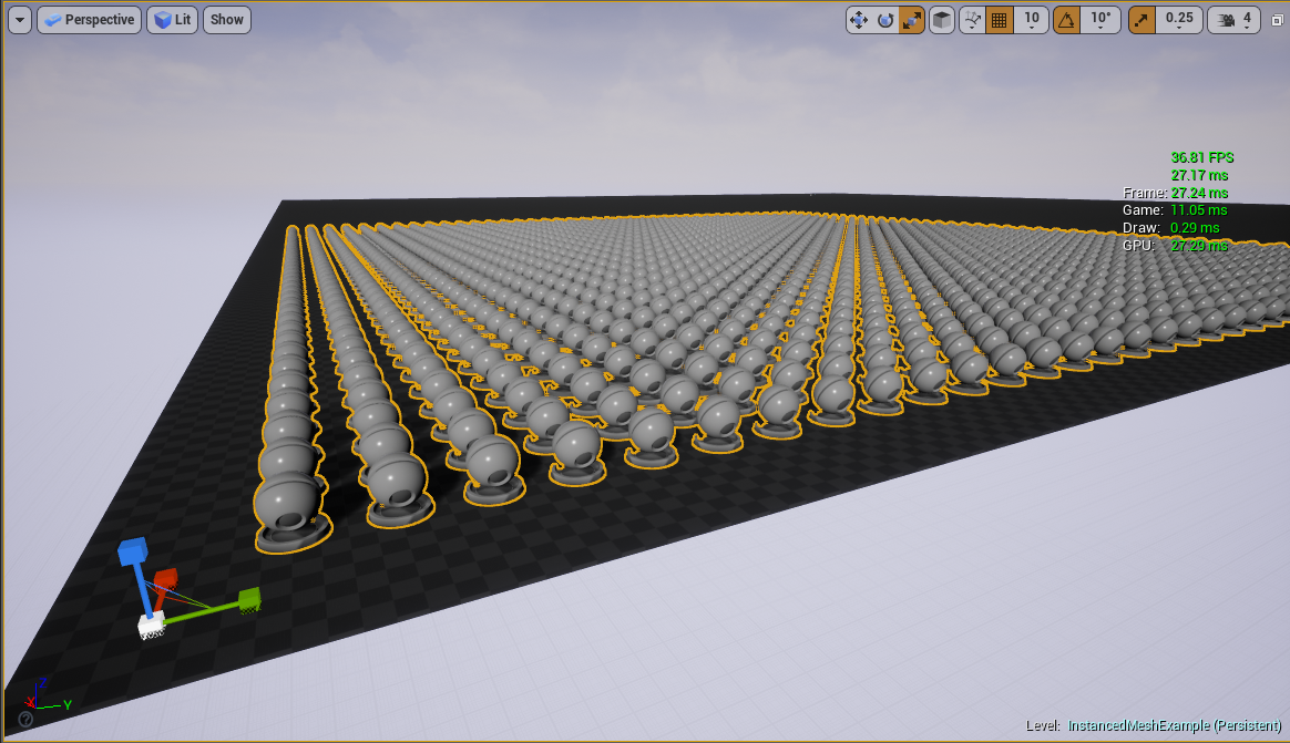 Hierarchical Instanced Static Meshes – The Undead Dev Hierarchical Instanced Static Meshes – The Undead Dev